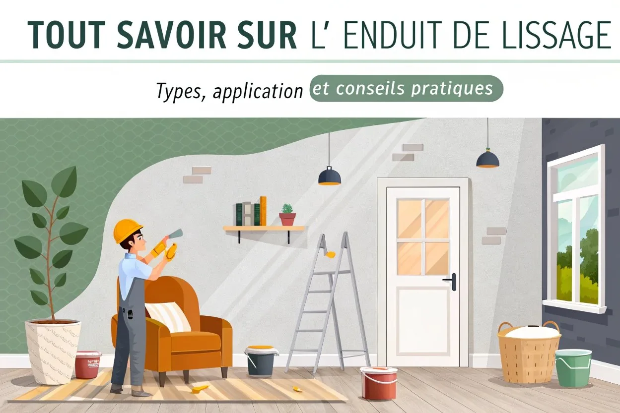 🛠️ Enduit de lissage : tout ce qu'il faut savoir pour une finition parfaite